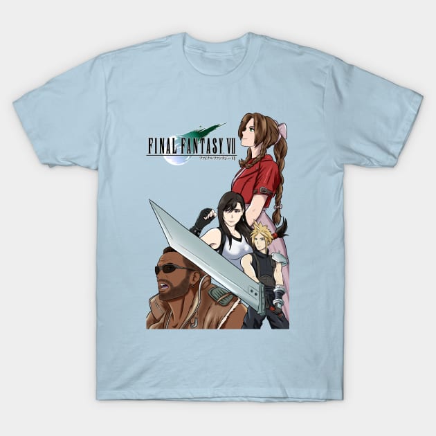 FF7 - Final Fantasy 7 - T-Shirt | TeePublic FF7 - Final Fantasy 7 - T-Shirt | TeePublic